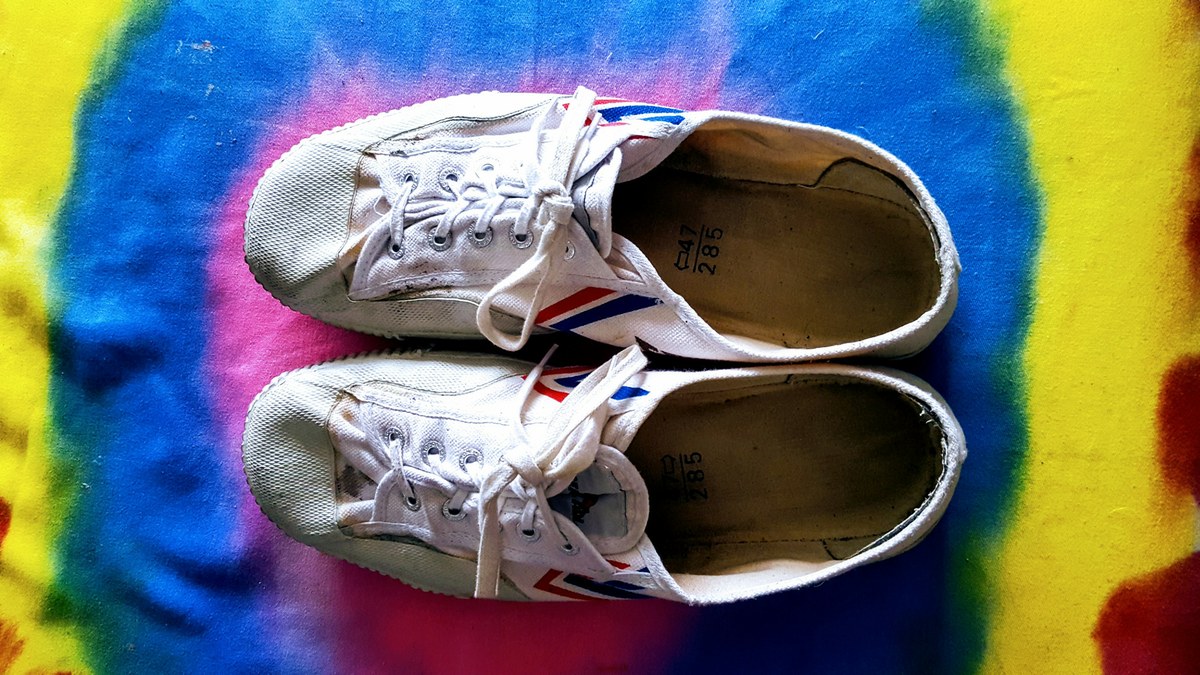 Feiyue Tiger Claw shoes are perfect for indoor rowing — Chris Abraham